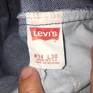 Levi's | Jeans | Vintage Levis 34x3 Orange Tag Made In Usa | Poshmark